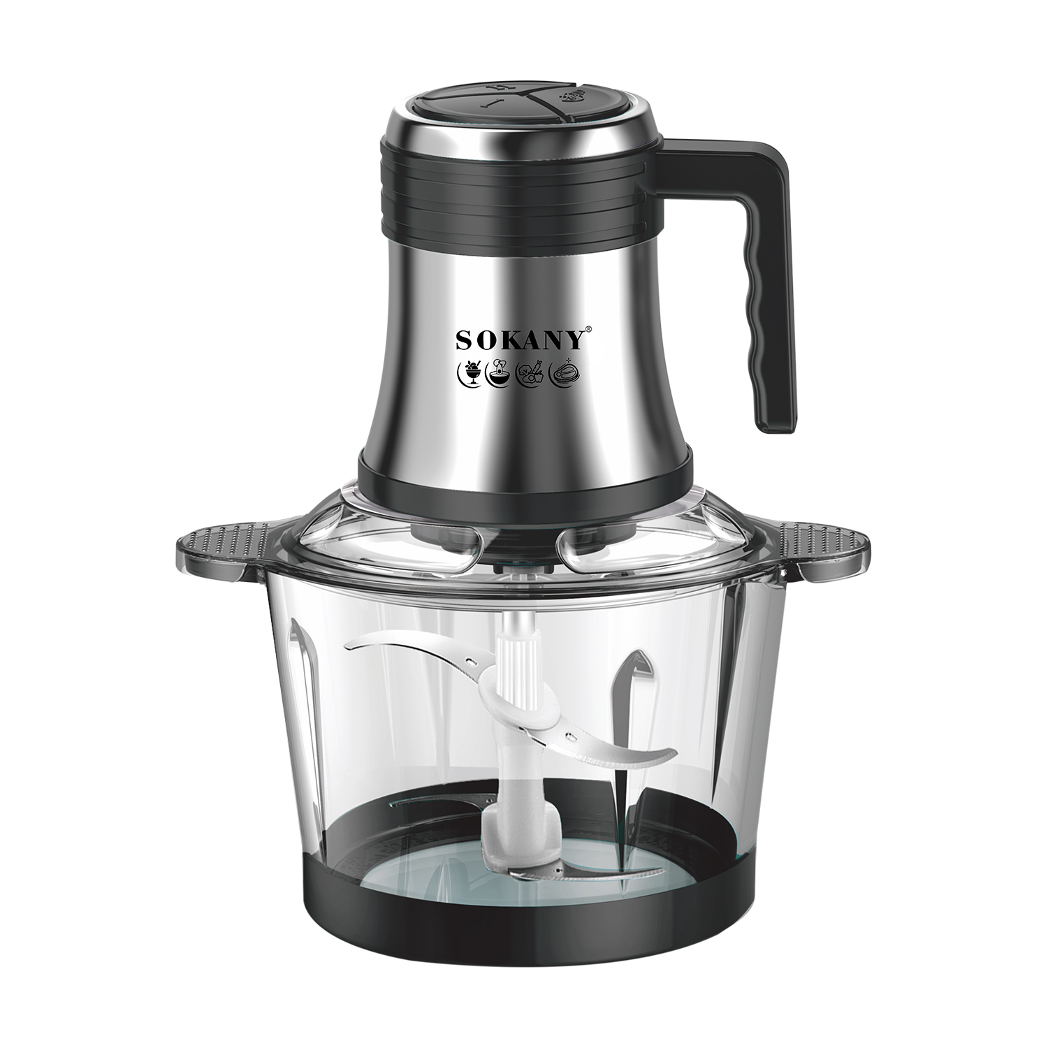 SK-7026SOKANY SK-7026 Electric Chopper With 800W Power And 3L Capacity ...