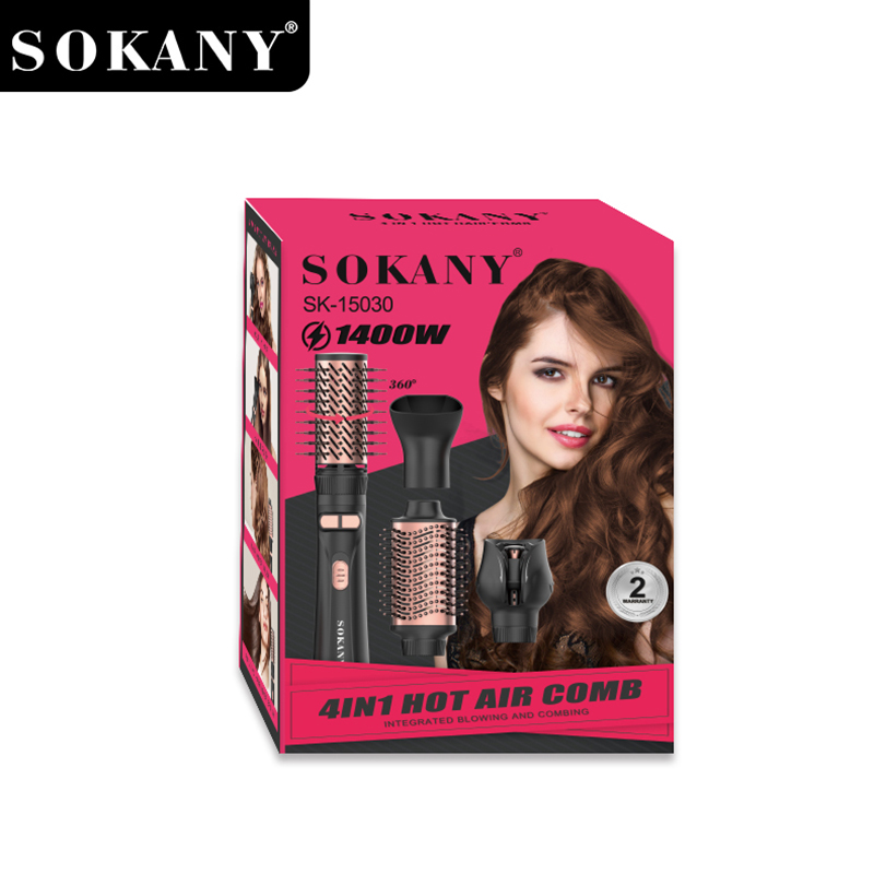 SOKANY - Wholesale 4-in-1 Hot Air Comb Brush Manufacturers
