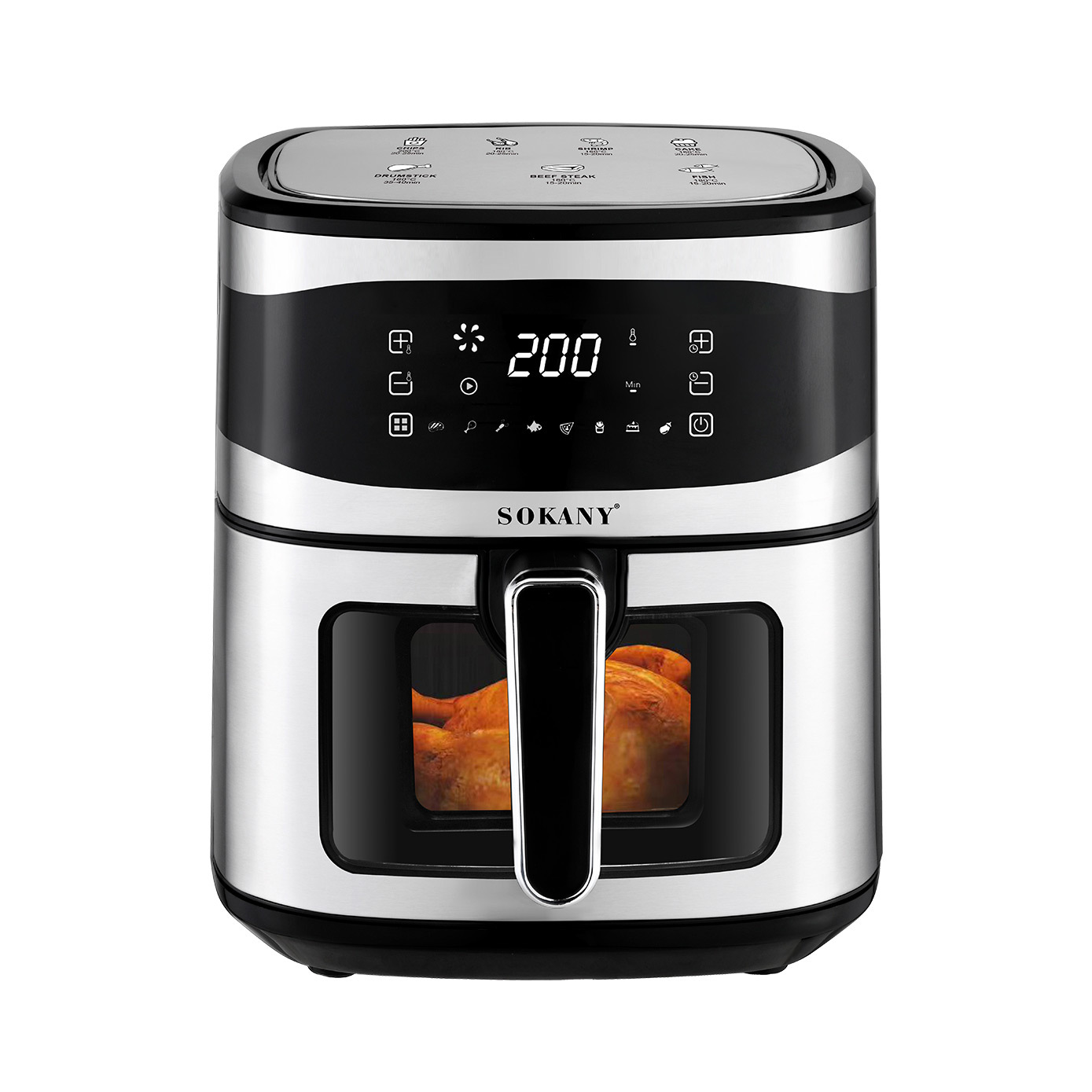 SOKANY SK-10050 Air Fryer - Adjustable Temperature & Overheating Protection
